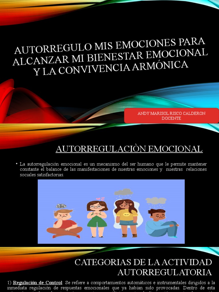 Autorregulo Mis Emociones para Alcanzar Mi Bienestar Emocional | PDF | Las emociones | Ira