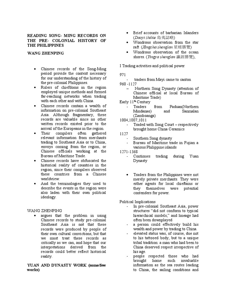 READING SONG - MING RECORDS - Eme Lang Ulit | PDF | China | World Politics