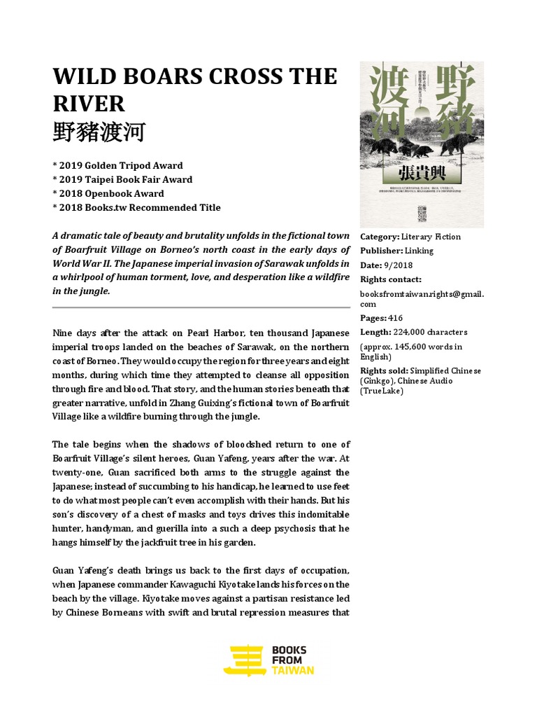 Wild Boars Cross The River | PDF | Borneo