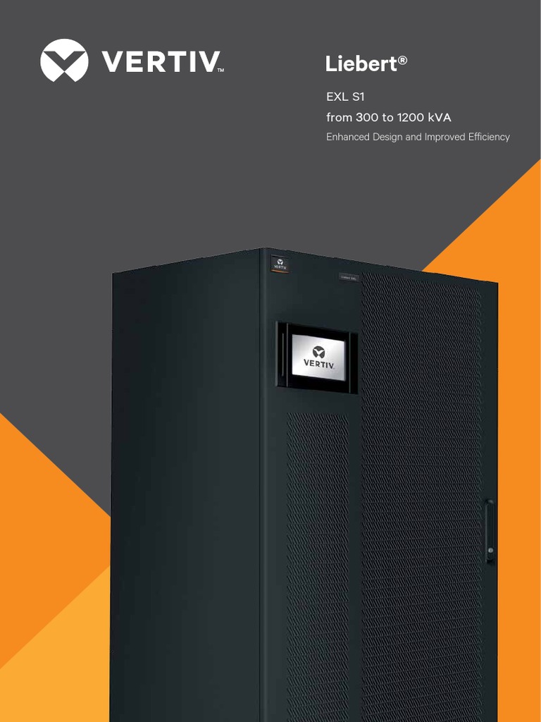 Liebert Exl s1 300 1200kva Brochure | PDF | Mains Electricity | Power ...