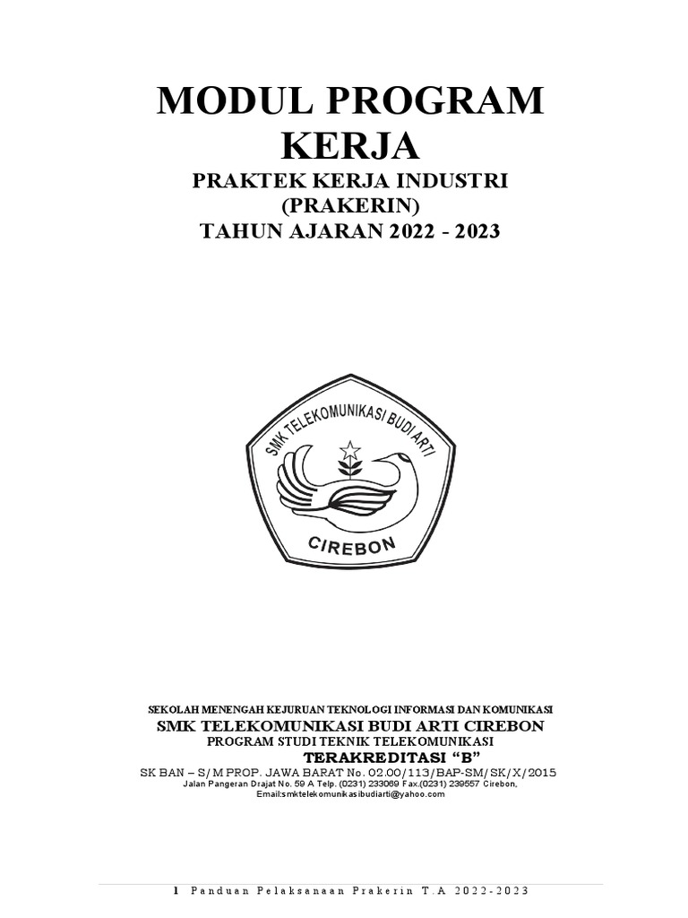Panduan Pedoman Prakerin All 2022 Ok | PDF