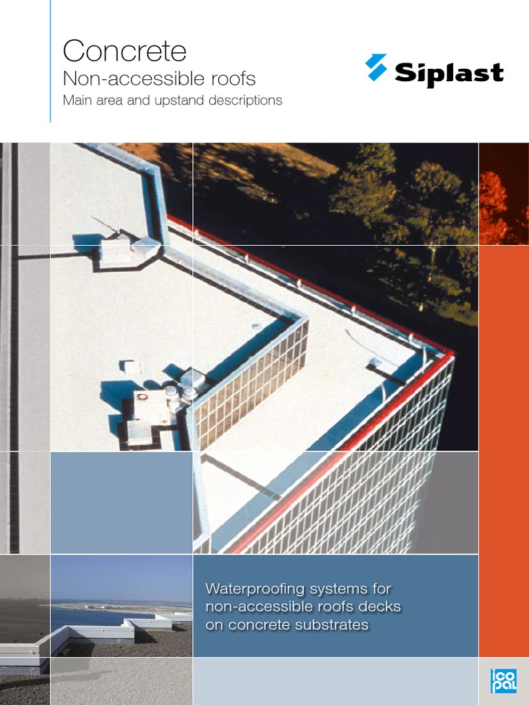Concrete Non-Accessible Roofs | PDF | Roof | Concrete
