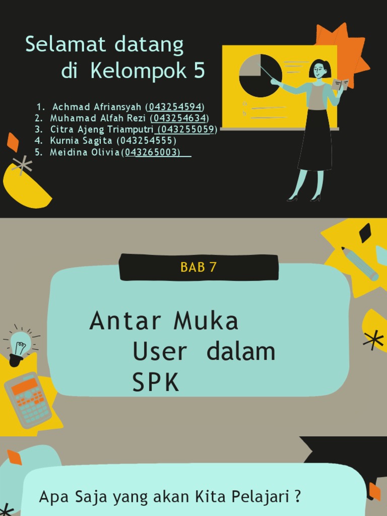 KEL 5 Modul 7 SPK | PDF | Seni | Teknologi & Rekayasa