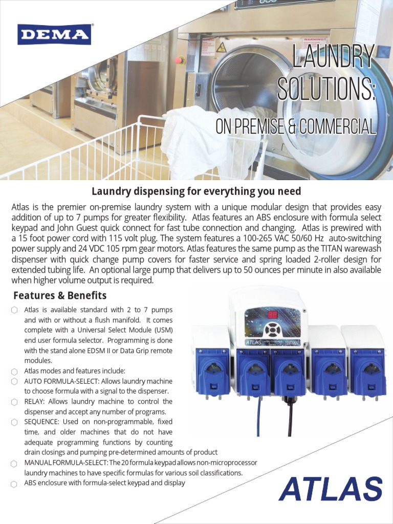 Atlas Dema Catalog | PDF | Pump | Manufactured Goods