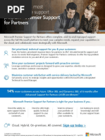 Advanced Support For Partners (ASfP) Fact Sheet | PDF | Cloud Computing ...