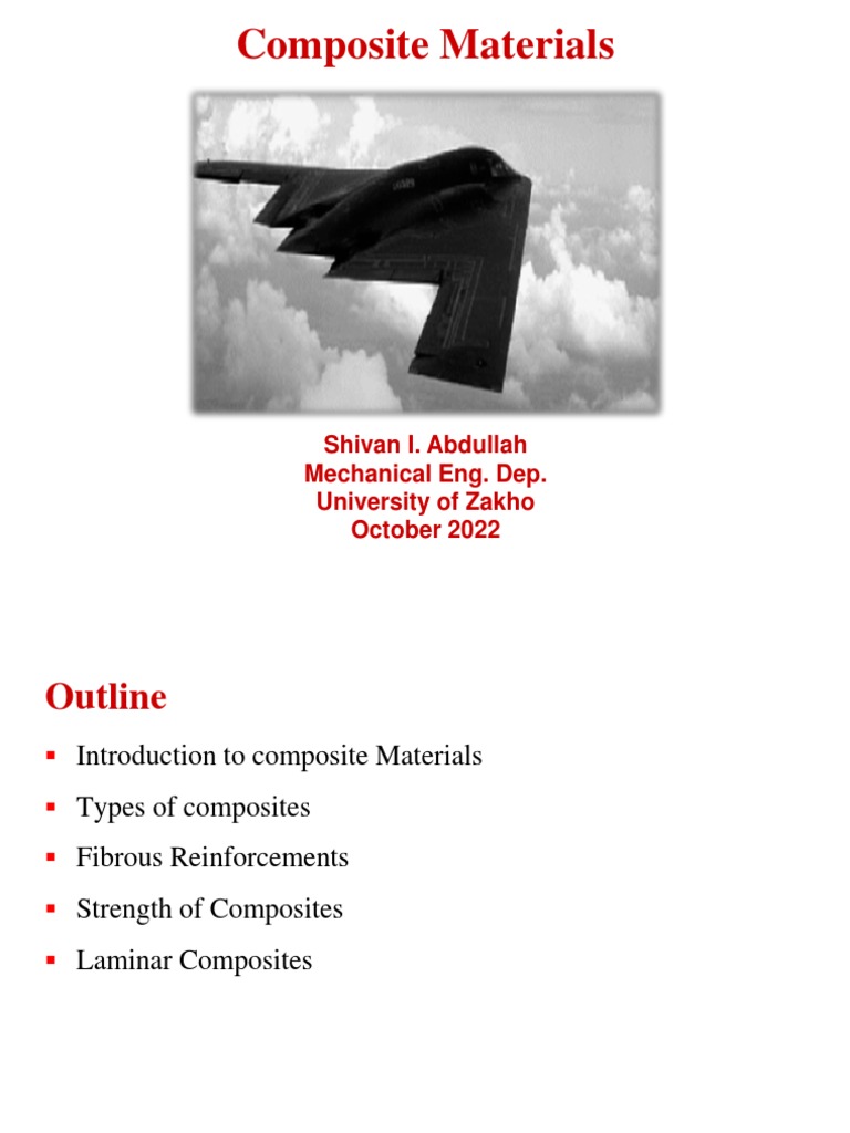 Composite Materials | PDF | Composite Material | Fibre Reinforced Plastic