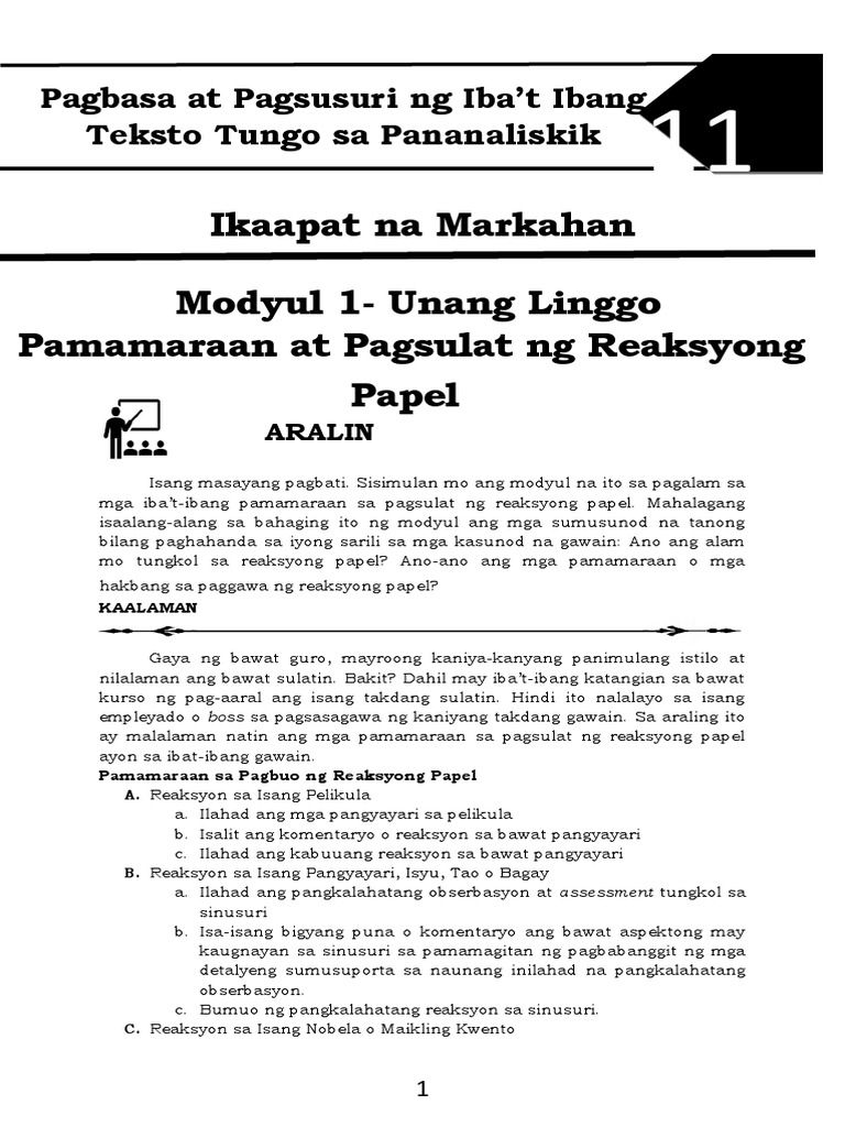 Module 1 - Q4 | PDF