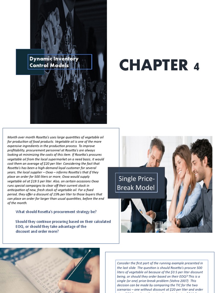 Chapter 4 Part 1 Dynamic Control Model | PDF