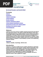 NS Grading of Cataract | PDF