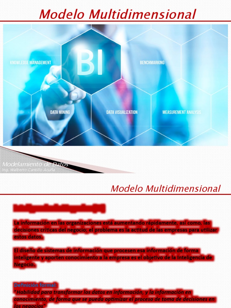 Modelo Dimensional | PDF | Almacén de datos | Recuperación de información
