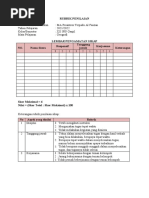 Rubrik Penilaian LKS Atau LKPD | PDF