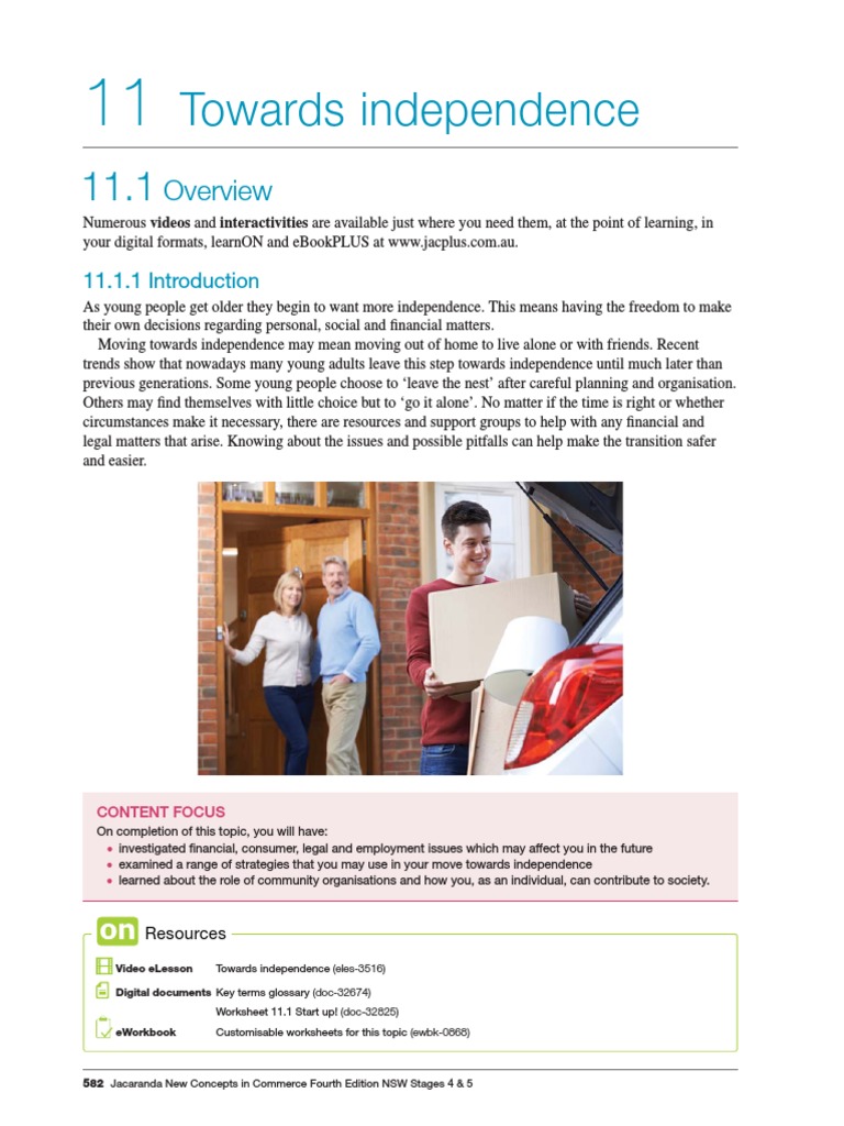 Topic 11 - Towards Independence | PDF | Identity Document | Lease