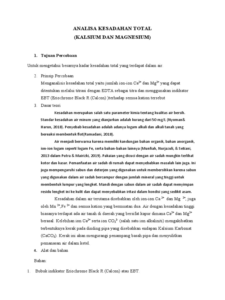 Laprak 3 Sadah | PDF