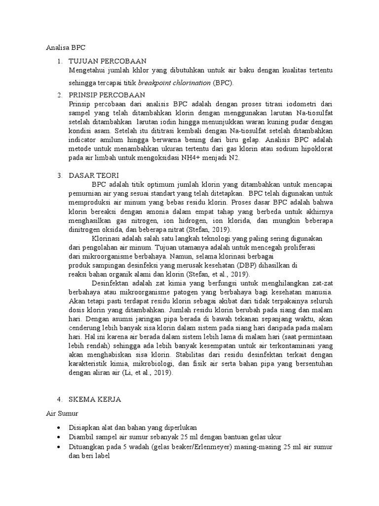 Laprak Analisa BPC | PDF