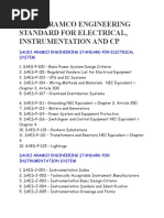 Saudi Aramco Engineering Standard For Electrical | PDF ...