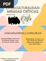 Mapa Conceptual - Interculturalidad | PDF | Interculturalidad