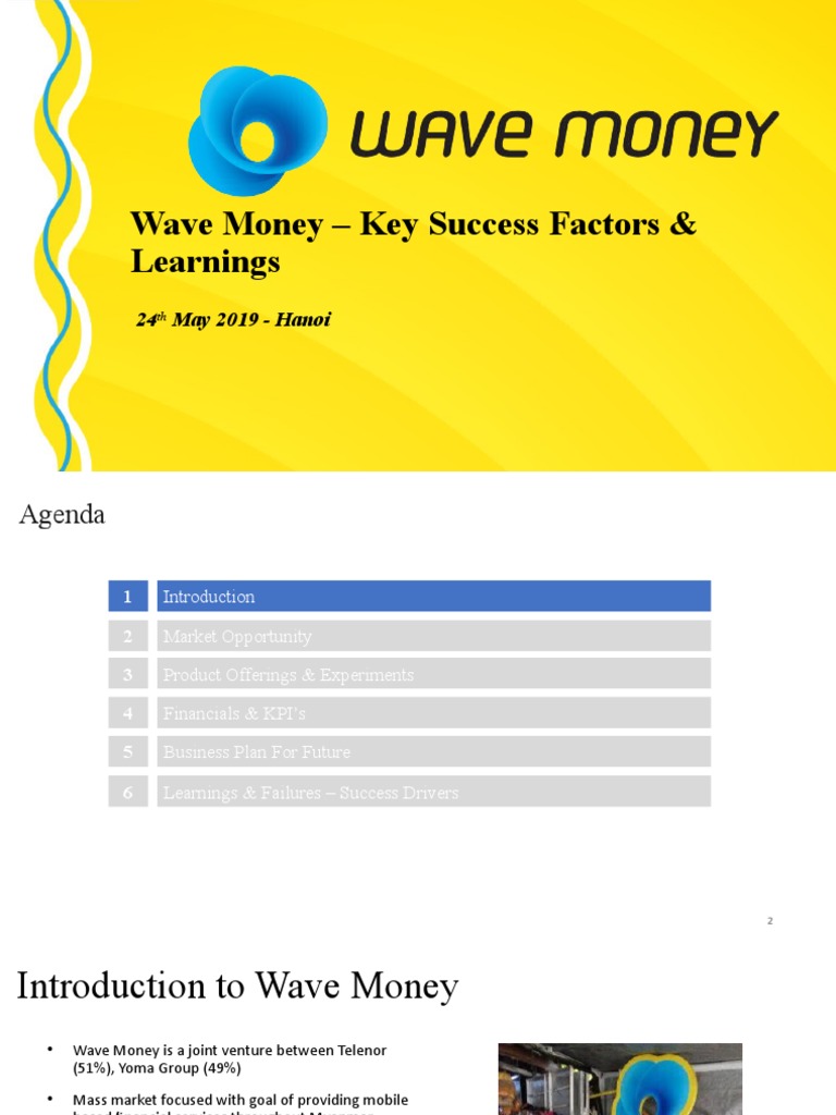 Wave Money Journey - Experience | PDF | Banks | Performance Indicator