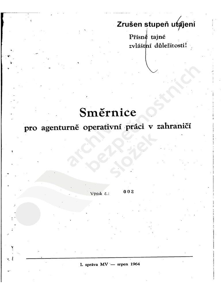 Smernice 1964 | PDF