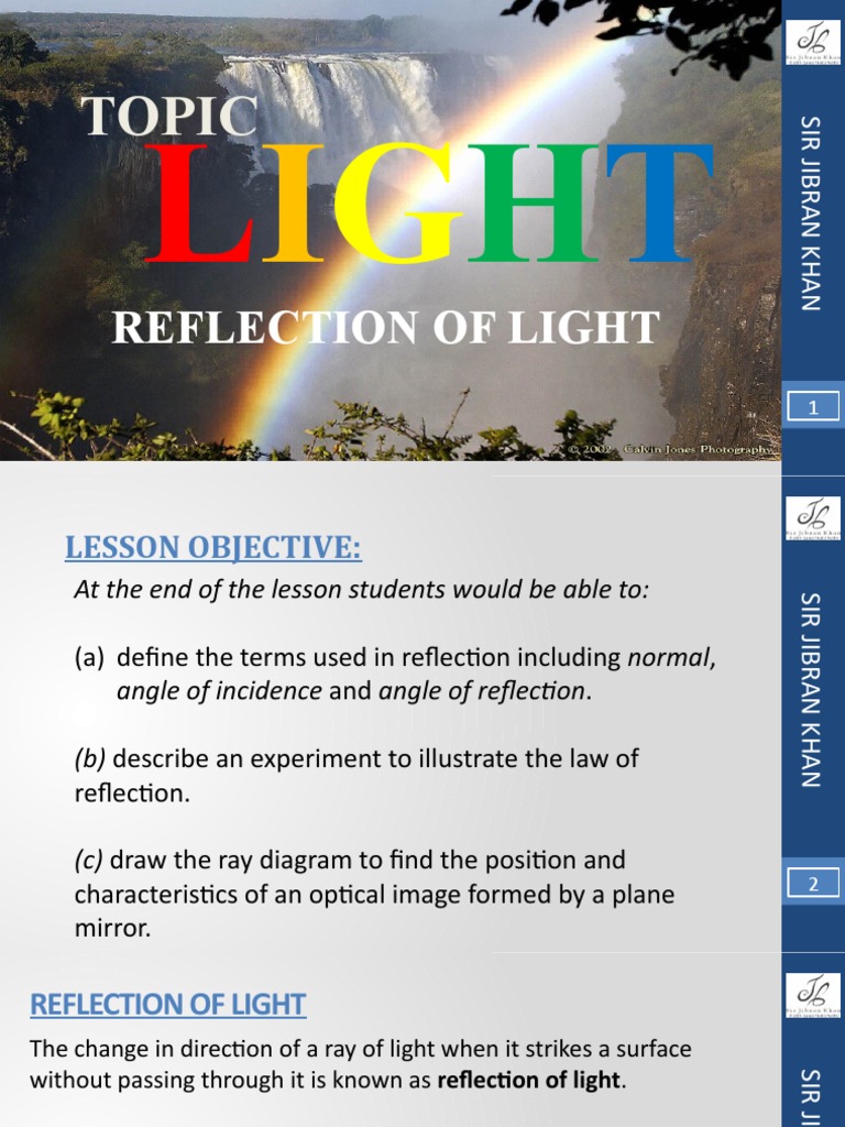LIGHT | PDF | Refraction | Optics