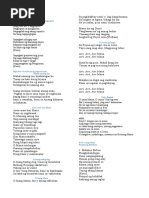 Mga Awit Sa Misa | PDF