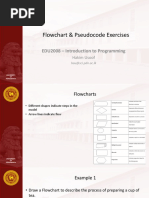 Flowchart Exercises | PDF | Algorithms | Control Flow