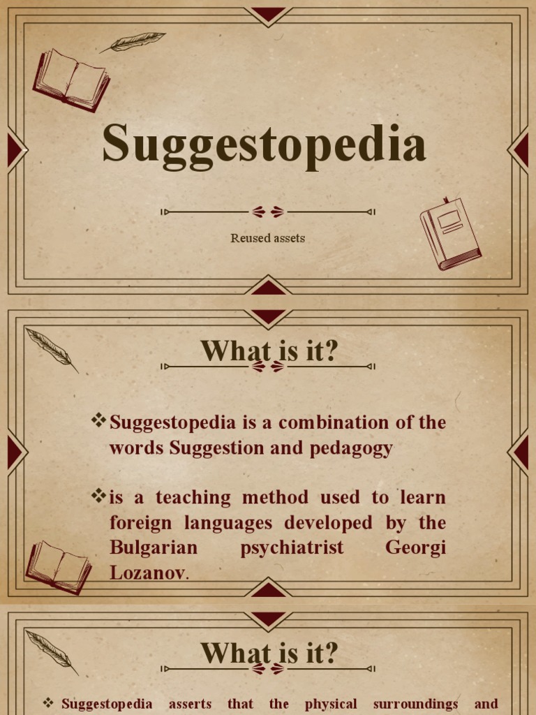 Suggestopedia | PDF | Career & Growth