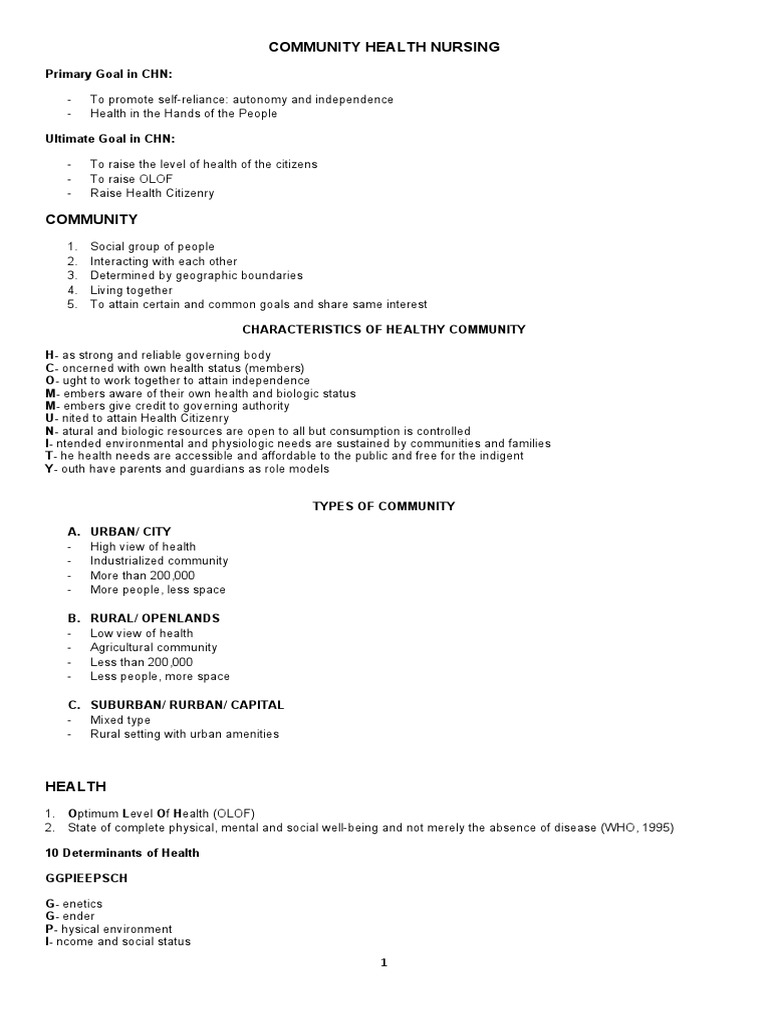 Np1 CHN Handouts | PDF | Breastfeeding | Health Care