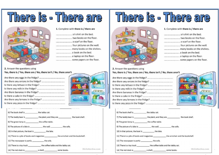 Practise Prepositions and Use of There Is/are (Bright Ideas 2 Unit 3) | PDF