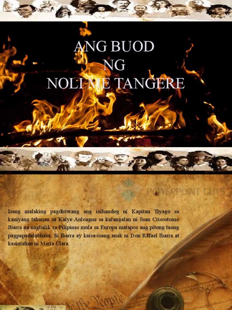Noli Me Tangere Ang Buod | PDF