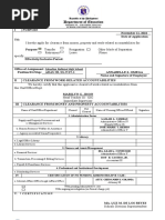 Clearance Form: CS Form No. 7 Revised 2018 | PDF | Business | Economies