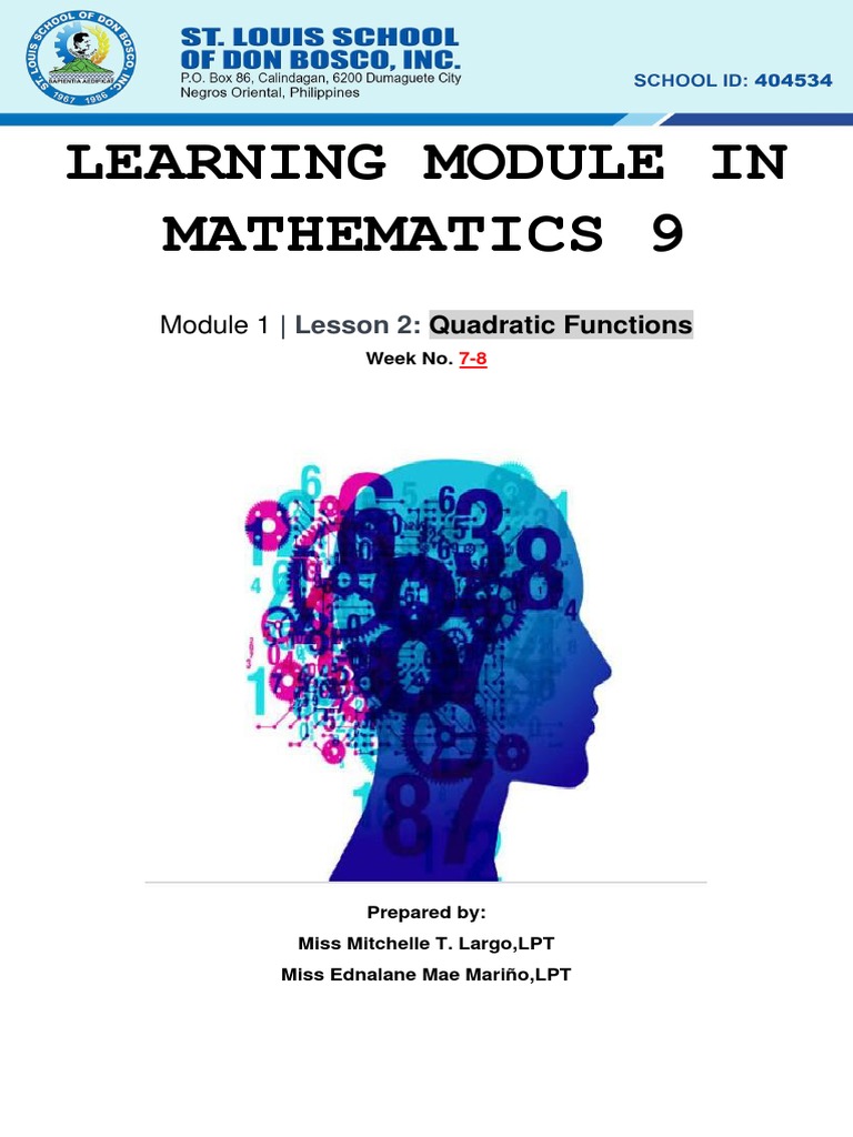 Math 3 | PDF | Quadratic Equation | Mathematics