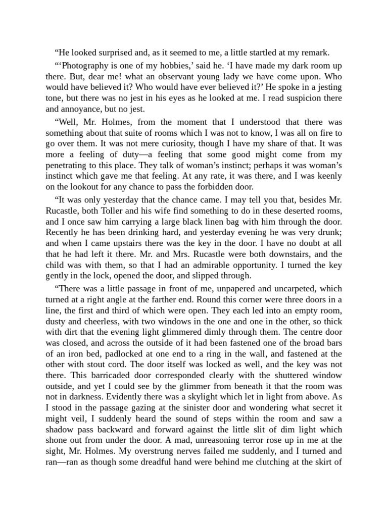 The Adventures of Sherlock Holmes 13 | PDF | Project Gutenberg | Copyright