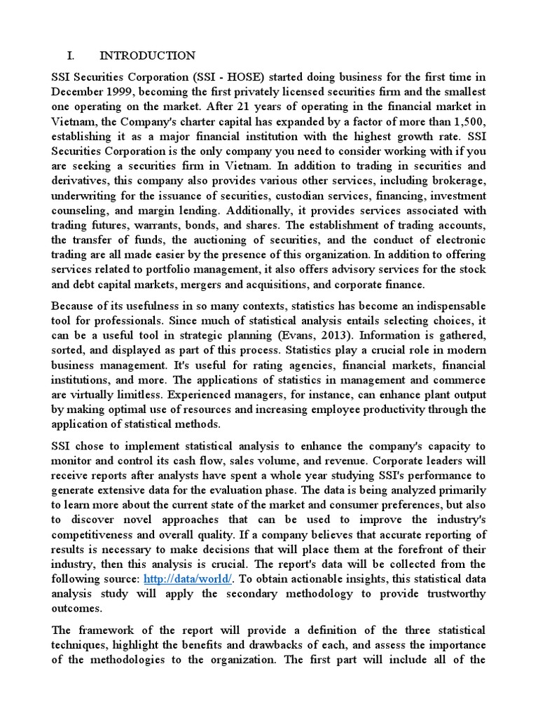 SSI Securities Corporation | PDF | Data | Securities (Finance)
