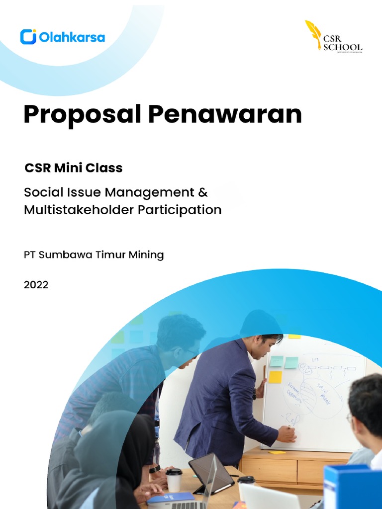 Proposal Mini Class PT Sumbawa Timur Mining | PDF | Bisnis | Seni
