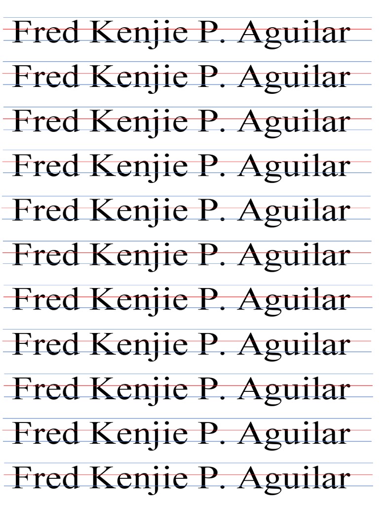 Sol Cursive Name | PDF