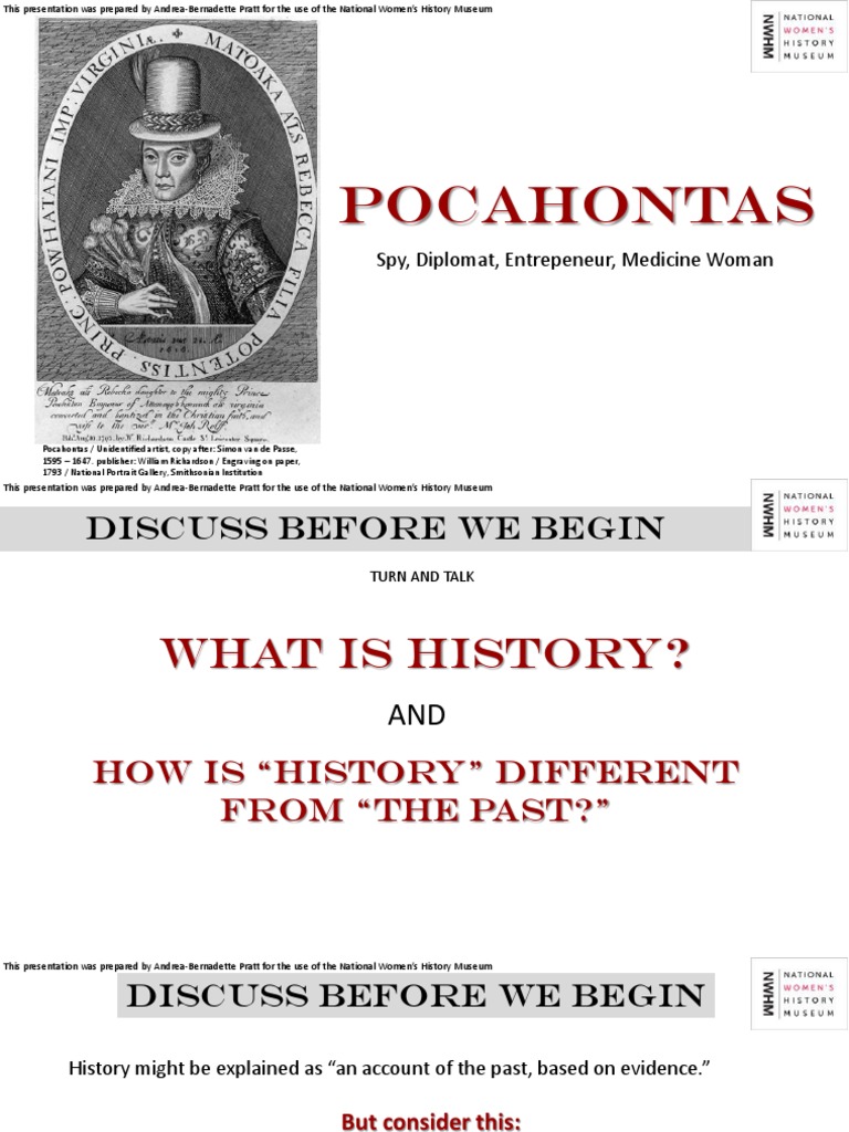 Pocahontas: Myths and Misconceptions | PDF | Social Science | Art