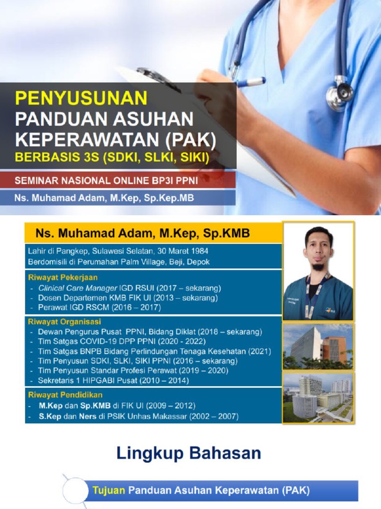 Panduan Asuhan Keperawatan Berbasis 3S | PDF