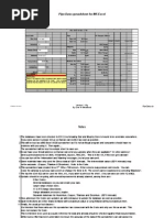 Pipe Chart Excel Worksheet | PDF | Plumbing | Gas Technologies
