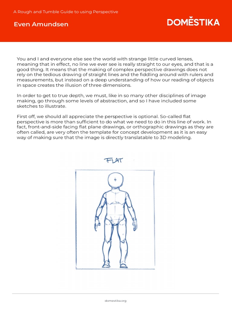 U3 - 01 - A Rough and Tumble Guide To Using Perspective | PDF