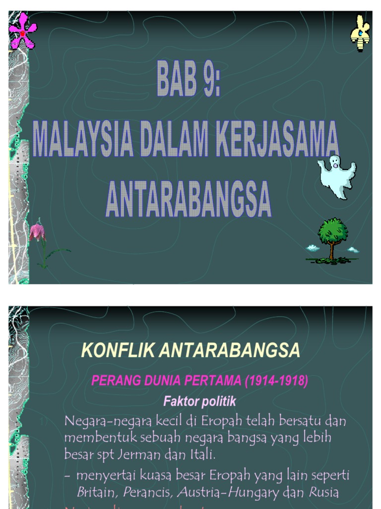 Bab 9 Slide Sejarah F5 | PDF