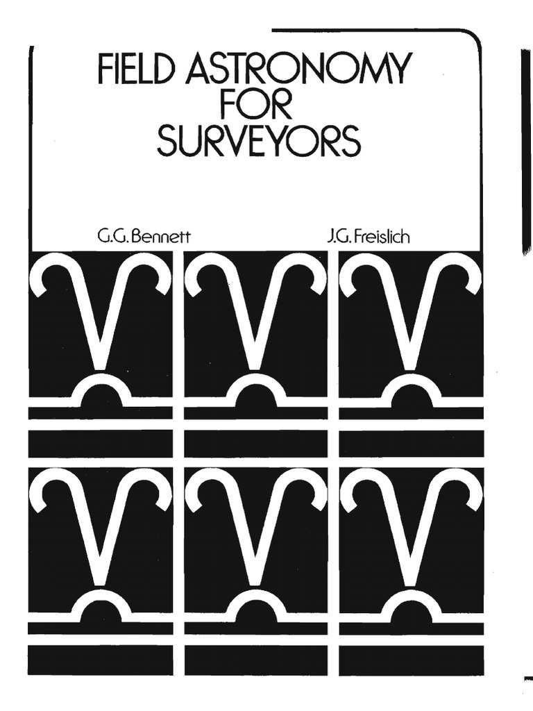 Field Astronomy For Surveyors | PDF | Surveying | Longitude