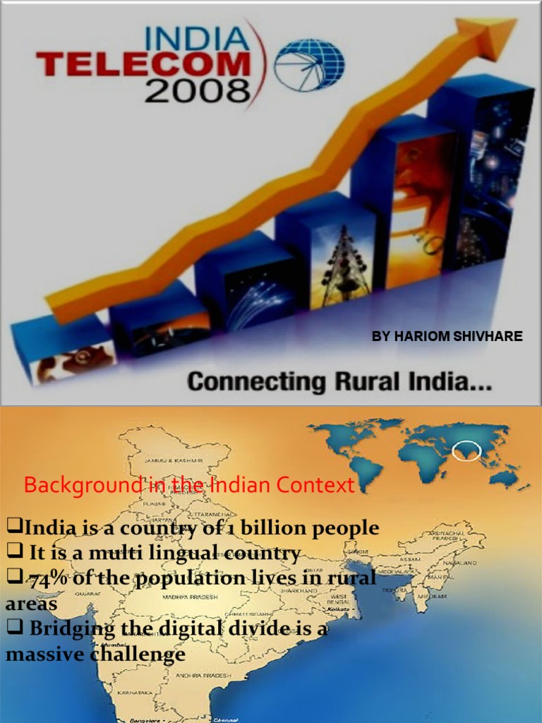 Bridging the Rural Digital Divide in India | PDF | Service Industries ...