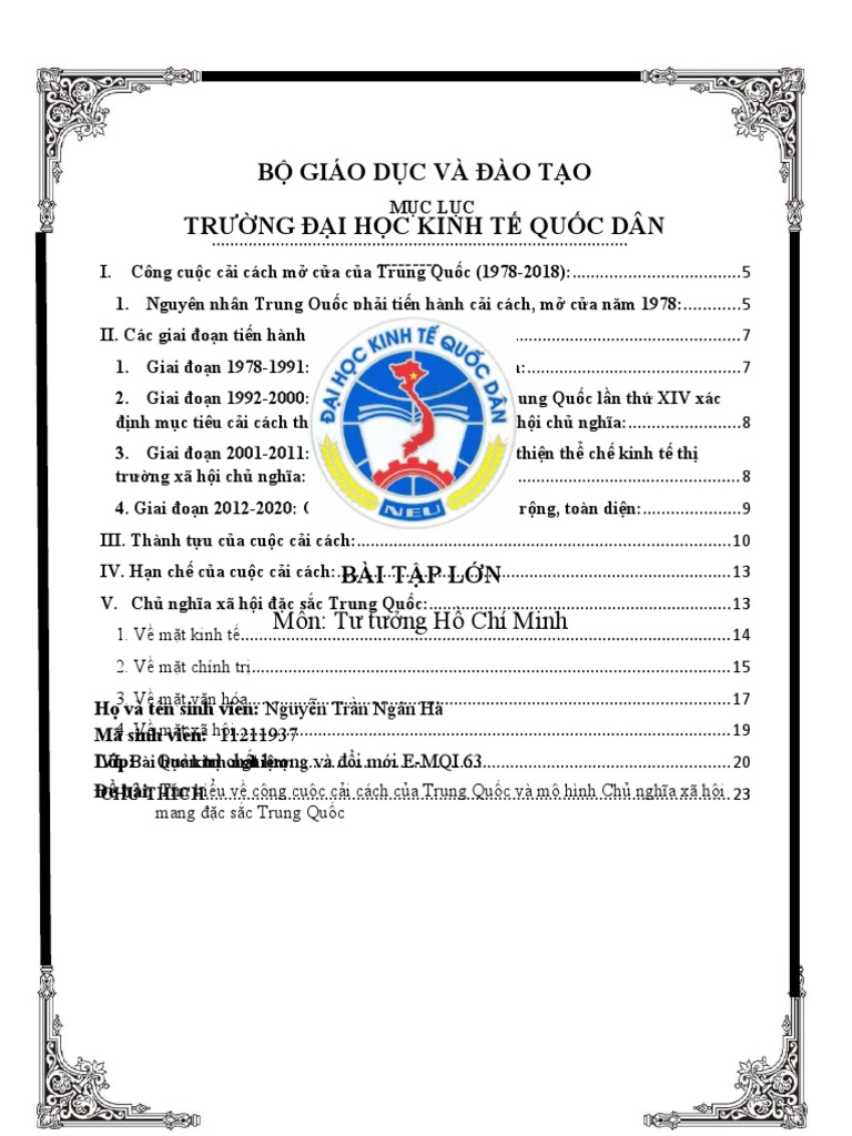 BTL Tư Tư NG HCM | PDF