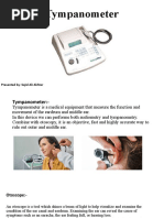 PTA and Tympanometry | PDF | Audiology | Otology