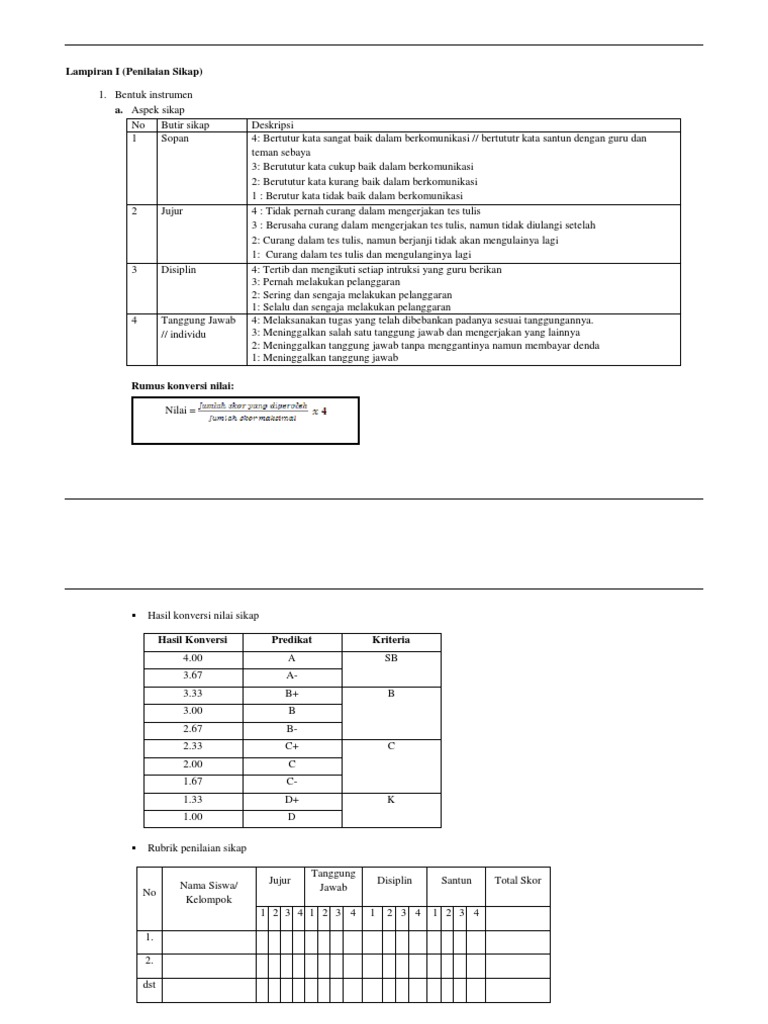 Kisi-Kisi, Instrumen Dan Rubrik Penilaian | PDF | Komputer Kisi-Kisi, Instrumen Dan Rubrik Penilaian | PDF | Komputer