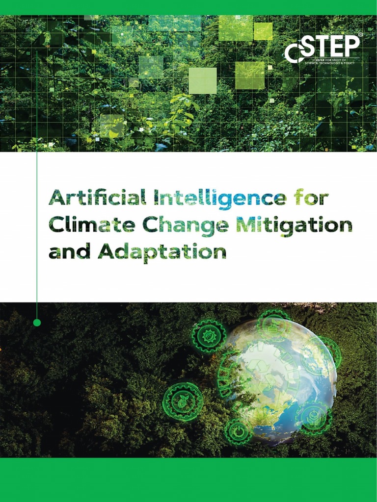 Artificial Intelligence For Climate Change Mitigation and Adaptation ...
