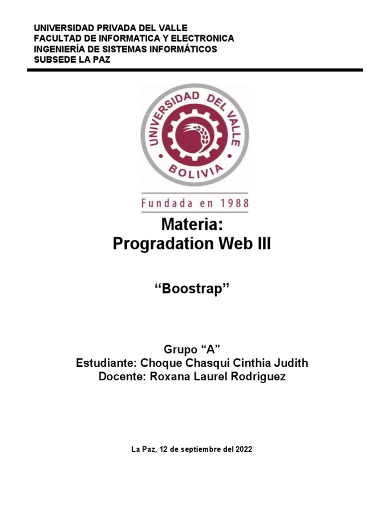 Boostrap | Descargar gratis PDF | Bootstrap (marco frontal) | Script Java