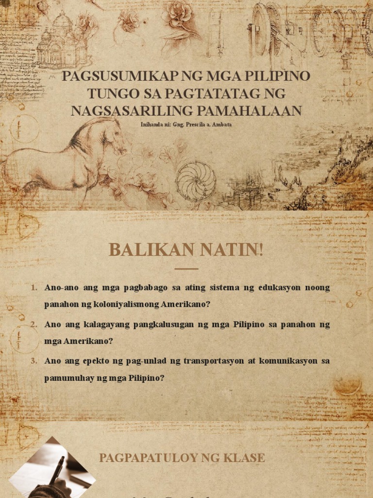 Grade 6 Ap Week 3 | PDF