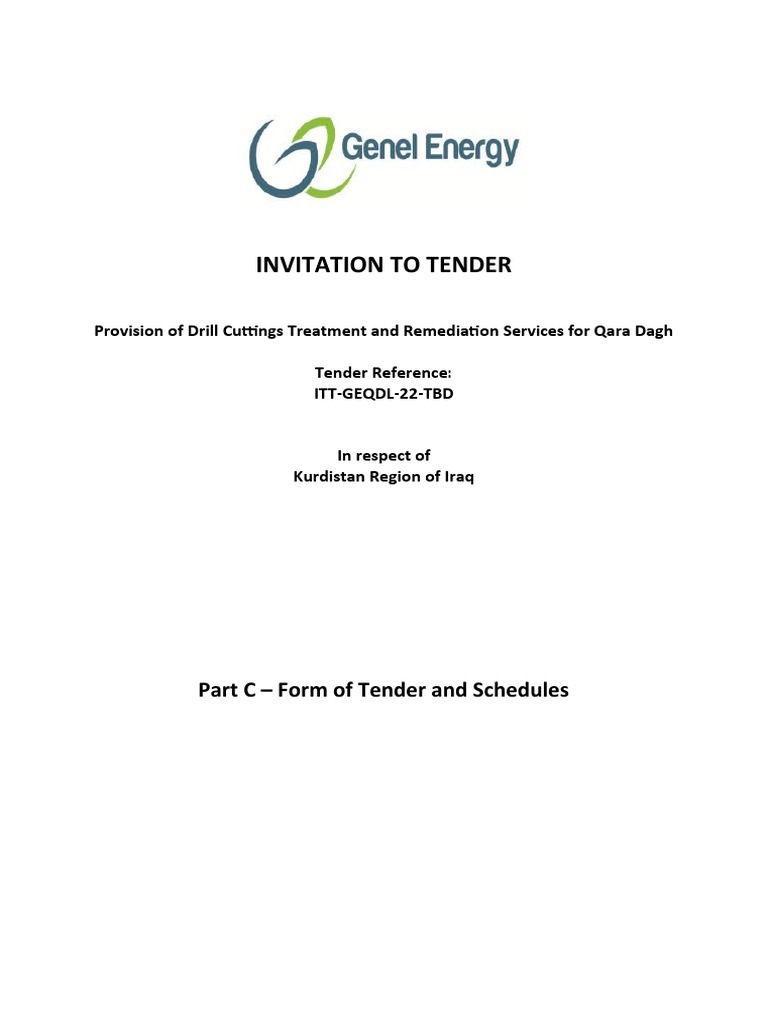 ITT-GEQDL-22-TBD - Drill Cuttings Treatment and Remediation Services ...