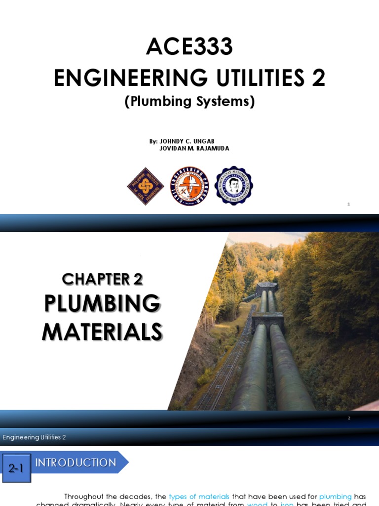 Ace333 Ungab CH2 | PDF | Plumbing | Pipe (Fluid Conveyance)